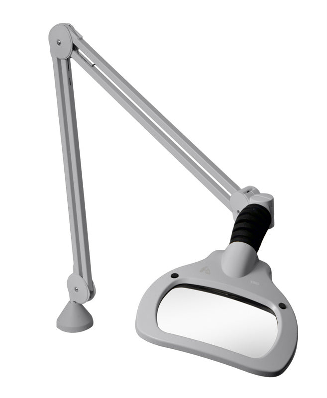 Luxo Wave LED, 30" arm, 5-D lens, and edge clamp mount, light grey ...