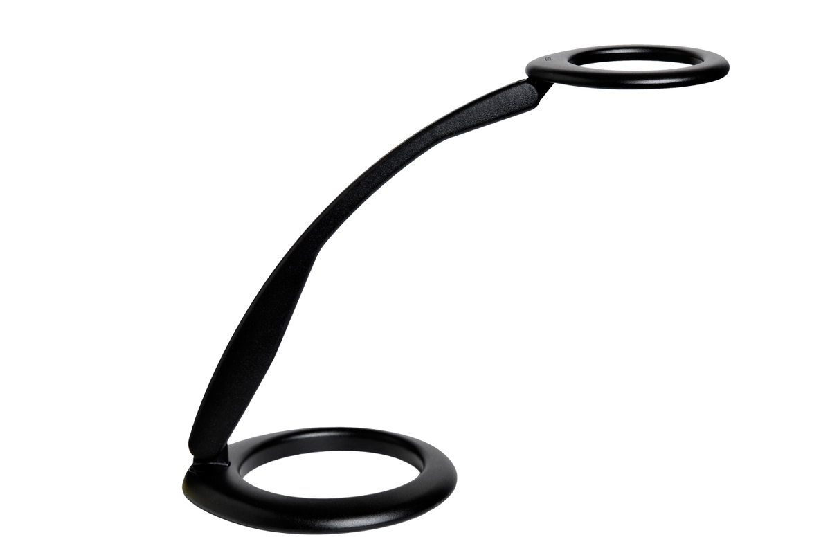 Luxo 360 LED task light with table-desk base, Black — LuxoLighting