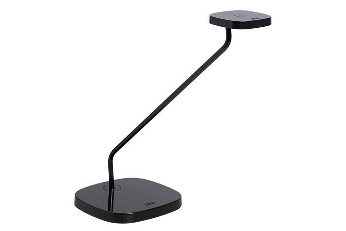 Luxo Trace LED task light with table-desk base and USB port, Black ...